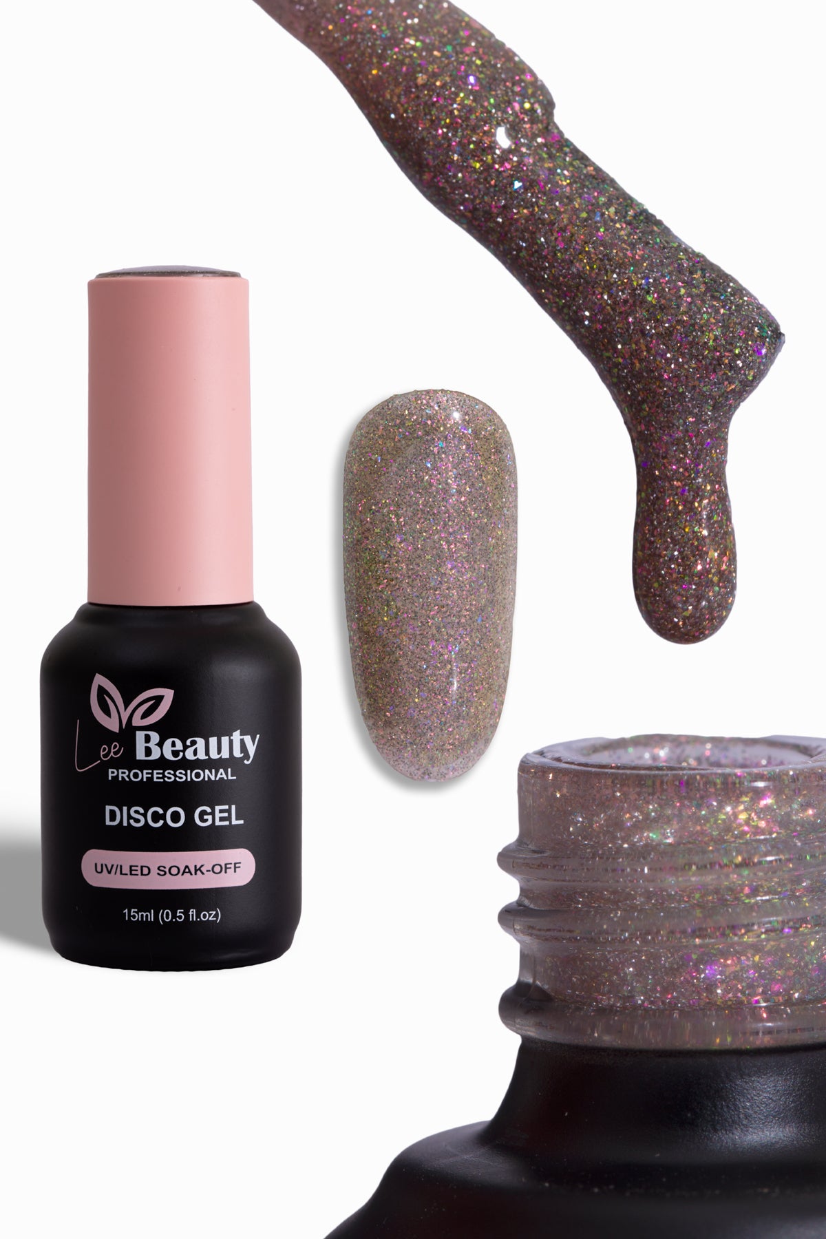Lee Beauty Disco Kalıcı Oje 15 ml No: D02 | Coss Kozmetik - Coss Kozmetik