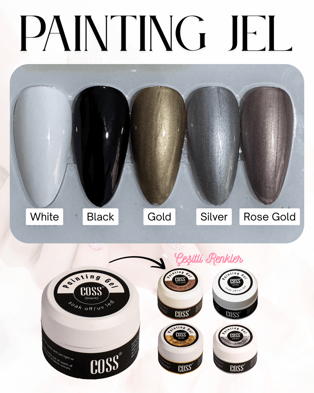 Coss Painting Jel R1 - Coss Kozmetik